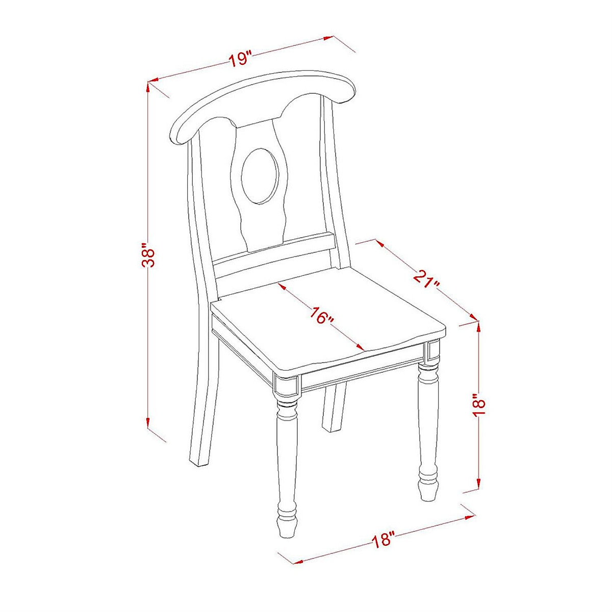 East West Furniture DLKE3-LWH-W 3 Piece Dining Room Table Set Contains a Round Kitchen Table with Dropleaf and 2 Dining Chairs, 42x42 Inch, Linen White