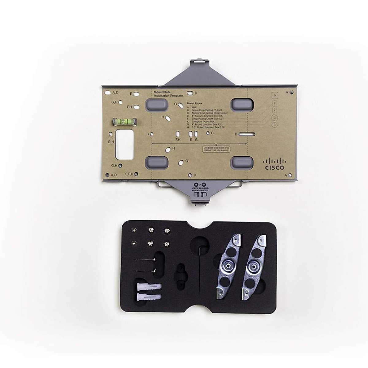 CISCO DESIGNED Meraki MA-MNT-MR-8 Mounting Plate for Wireless Access Point