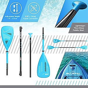 Bluefin SUP Voyage 10’10 Package with Cooler Box | Ultimate Activity Stand Up Inflatable Paddle Board | Added Stability | 20% Extra Width | Side Rails | 2X Fishing Rod Mounts | 5 Year Warranty