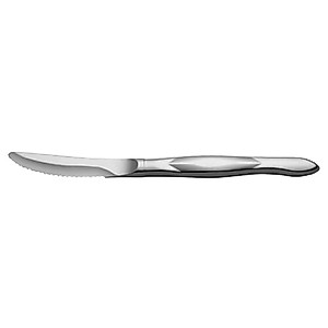CUTCO Model 1959 single all-Stainless Steel Table knife with Double-D® serrated edge blade, overall 8.5" long.