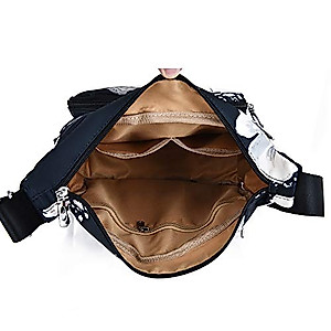 Women Shoulder Handbag Roomy Multiple Pockets Bag Ladies Crossbody Purse Fashion Tote Top Handle Satchel