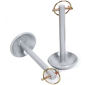 Set of 2 Snow Plow Blade Skid Shoes ATV UTV Shaft 5/8 in. Shoe 3 1/2 in.