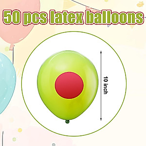 Hungdao 50 Pcs Martini Themed Party Decorations 10 Inch Martini Olive Balloons for Bachelorette Party Martini Themed Party Birthday Wedding Baby Shower Party Decorations