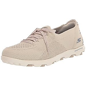 Skechers Women's ON-The-GO 2.0-Knit Boat Shoe, Natural, 9.5