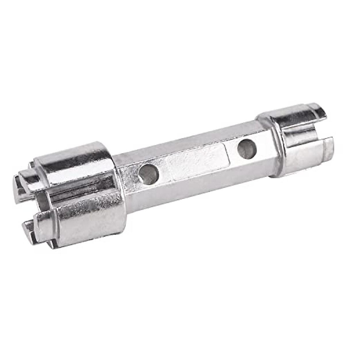 Houstawax 2 IN 1 Tub Drain Remover Wrench Aluminum Dumbell Wrench Tub Drain Tool Kitchen Sink Baskets Wrench Bathtub Drains Wrench Heavy Duty