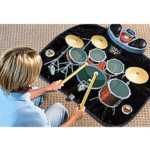 Sharper Image Rock 'N' Roll Electronic Drum Mat