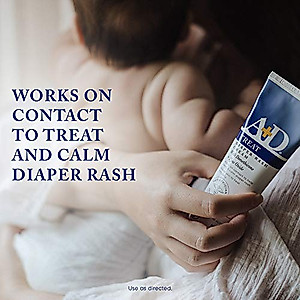 A+D Diaper Rash Cream, Zinc Oxide Cream, 4 oz (113 g)