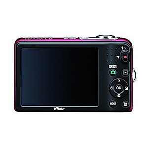 Nikon COOLPIX L32 Digital Camera with 5x Wide-Angle NIKKOR Zoom Lens