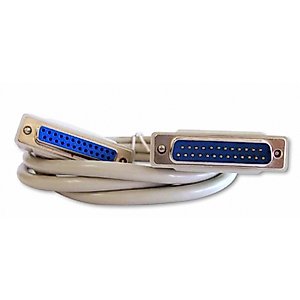 Your Cable Store 6 Foot DB25 25 Pin Serial Port Cable Male/Female RS232
