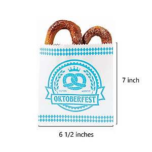 Fun Express 50 piece Oktoberfest Pretzel To-Go Bags