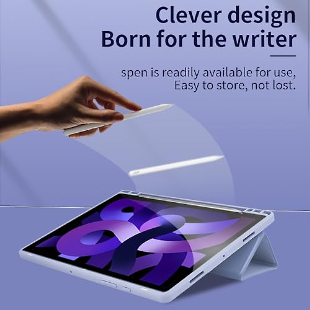Tablet PC Case Compatible With Samsung Galaxy Tab S7 FE 12.4" 2021 (SM-T730/T736)/S7 Lite Smart Tablet Cover Case,Slim Protective Folio Shell Cover,Could Multi-Angle Viewing TPU Leather Case, Auto Sle