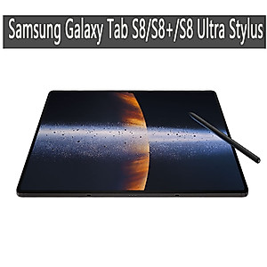 Tab S8 S Pen Replacement for Samsung Galaxy Tab S8 S Pen,Galaxy Tab S8, S8 Plus, S8 Ultra, Tab S7, S7 Plus, S7 FE Stylus Pen with Nibs (Black)