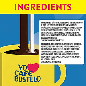 Café Bustelo Café con Leche Flavored Espresso Style Coffee, 10 Keurig K-Cup Pods