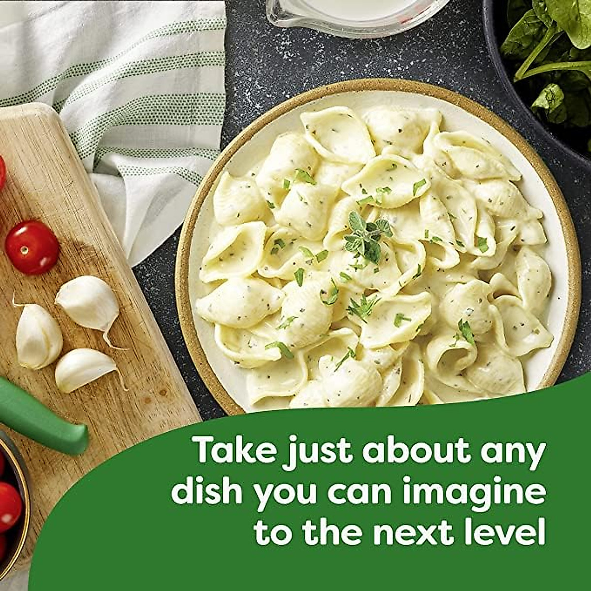 Knorr Sauce Mix Creamy Pasta Sauce For Simple Meals and Sides Garlic & Herb No Artificial Flavors, No Added MSG 1.6 oz - Pack of 3 (4.8 oz in total)
