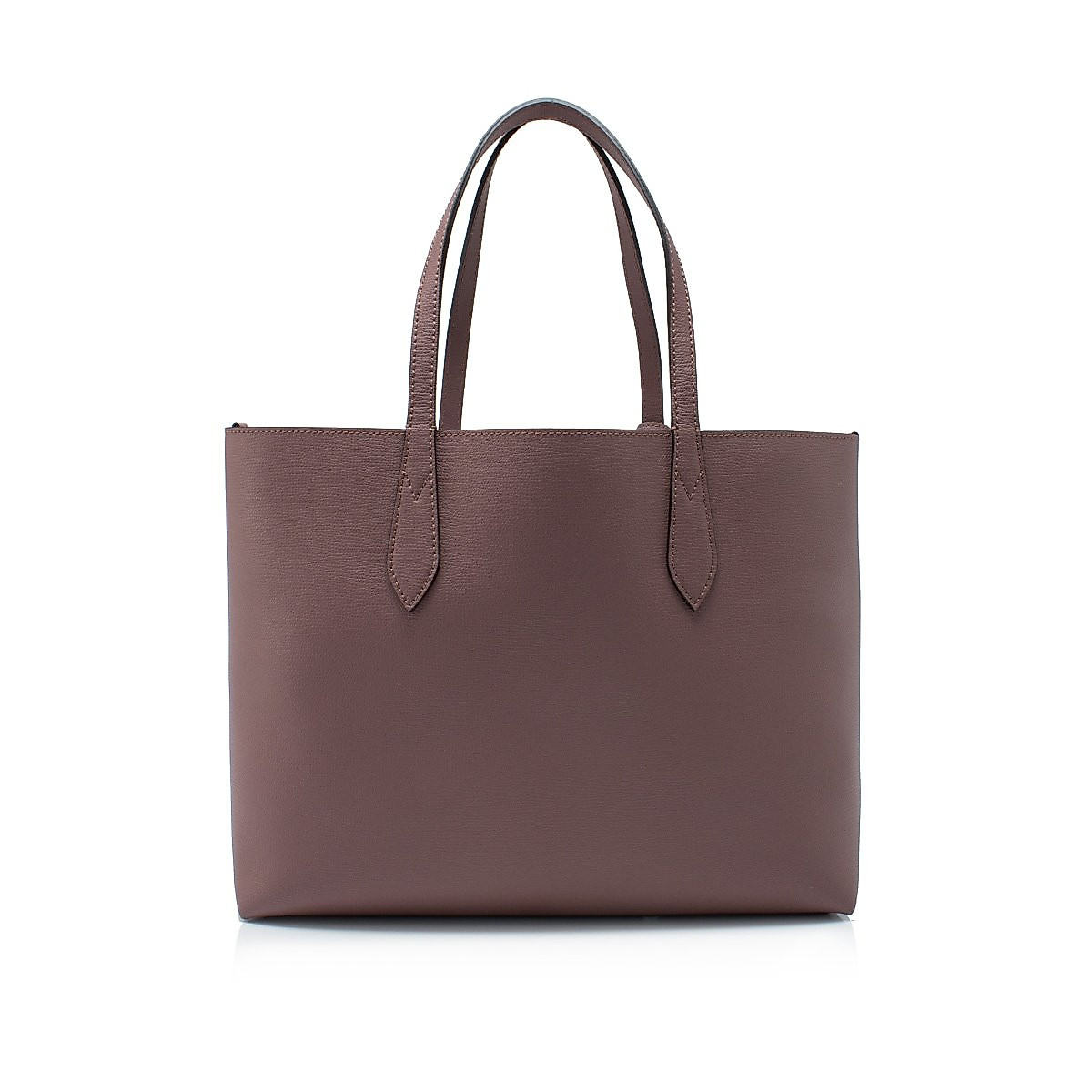 Burberry Medium Reversible Leather Tote- Light Elderberry