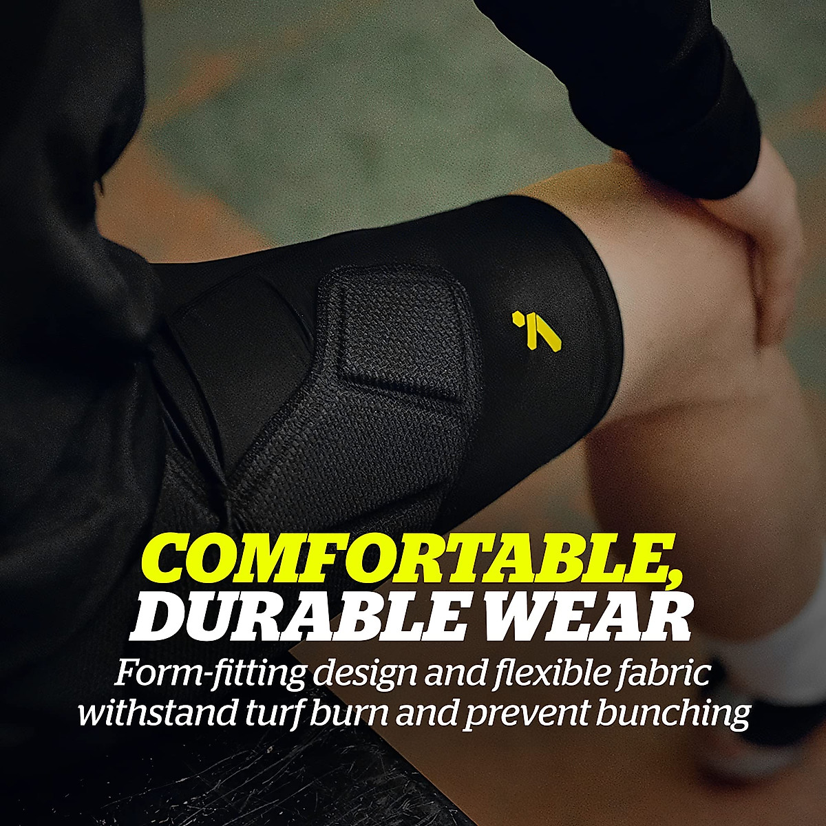 Storelli BodyShield Unisex Goalkeeper Sliders 2.0, High-Impact Protection, Sweat-Wicking, UV-Resistant Athletic Undershorts for Soccer & Heavy-Duty Sports | Black | Large