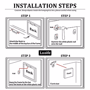 Looife Abstract Canvas Wall Art 24x36 Inch 3 Panels Blue and Yellow Lines Painting Picture Giclee Prints Gallery Wrapped Ready to Hang Artwork for Living Room Office Decoration