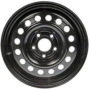 Dorman 939-170 15 x 6 In. Steel Wheel Compatible with Select Ford Models, Black
