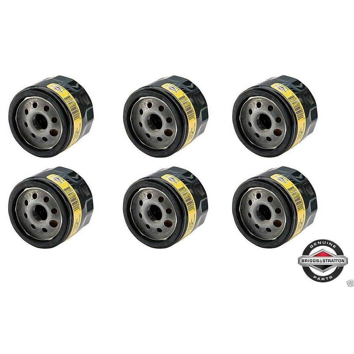 6PK Genuine OEM Briggs & Stratton 842921 Oil Filter 492932S 695396 Vanguard