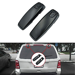 MOCW 7L1Z78420A69AA 7L1Z78420A68AA Liftgate Hinges Left and Right Rear Window Glass Hinge Compatible with 2003-2017 Ford Expedition, 2003-2017 Lincoln Navigator