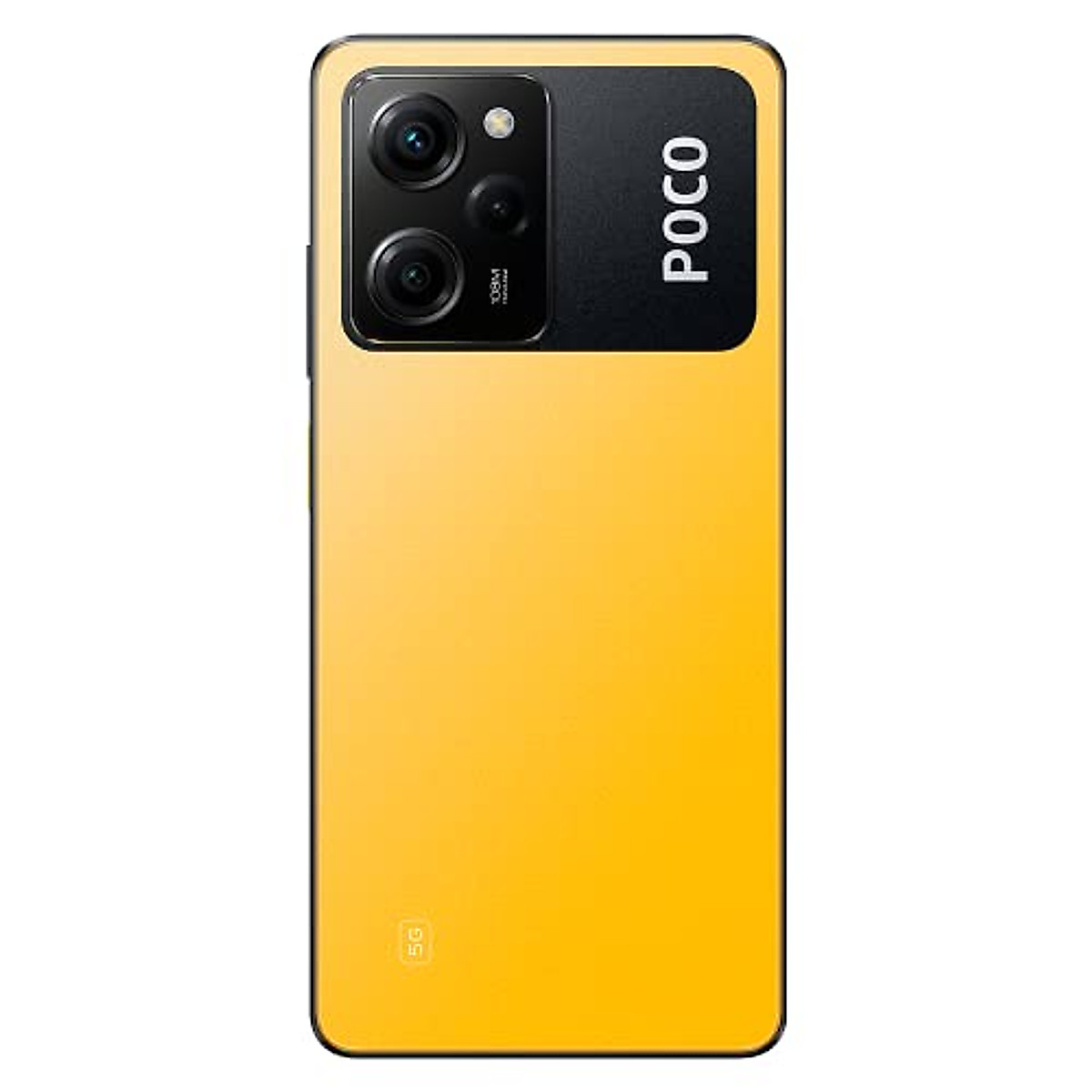 Xiaomi Poco X5 PRO 5G + 4G Volte Global Unlocked 128GB + 6GB GSM 6.67" 108 mp Triple Camera (ONLY Tmobile Mint Tello USA Market) + (Car Fast Car 51W Charger Bundle) (Yellow)
