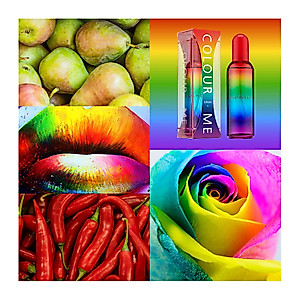 Milton-Lloyd Colour Me Colours - Eau de Parfum for Women - Rose, Vanilla Perfume for Women - Floral, Chypre Fragrances - Long Lasting Perfume - 1.7 oz