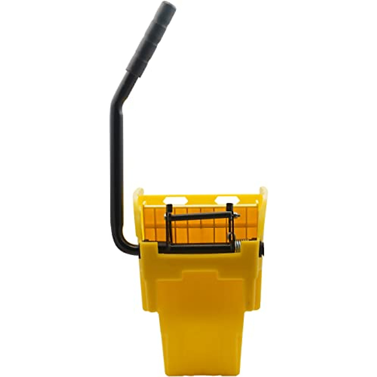 Carlisle FoodService Products Omnifit Mop Bucket with Side Press Wringer and Soiled Water Insert for Floor Cleaning, Kitchens, Restaurants, And Janitorial Use, Polypropylene (Pp), 35 Quarts, Yellow