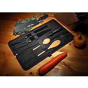 Chef Sac Chef Knife Folder Case Bag with 2-Pack Knife Guards (8.5") Included