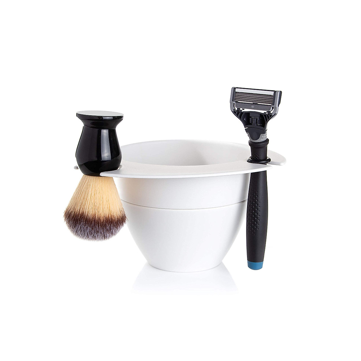 Modular Shaving Bowl by SHAVEBOWL (Made in USA) - White