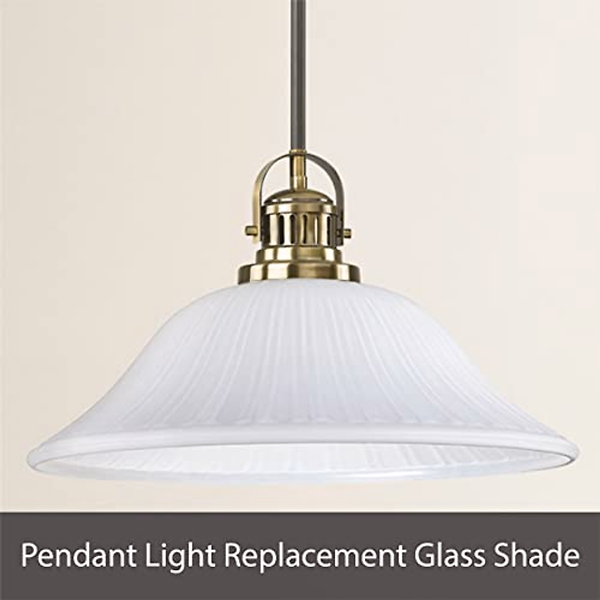 Aspen Creative 23121-01, Etched Alabaster Replacement Glass Shade for Medium Base Socket Torchiere Lamp, Swag Lamp and Pendant, 1-5/8" Fitter Size x 20" Diameter x 6-3/4" Height