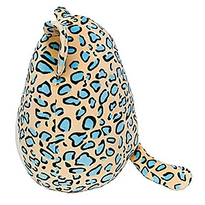 Squishmallows Official Kellytoy Plush 8" Liv The Teal Leopard - Ultrasoft Stuffed Animal Plush Toy