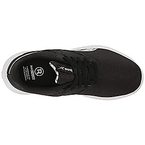 Reebok Women's FluxLite Cross Trainer, Black/White/Chalk, 11