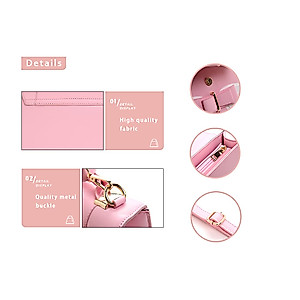 JHVYF Women's Cute Wings Bow Top Handle Cross Body Shoulder Bags Girls Kawaii Handbag Pink 354343