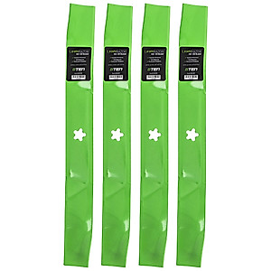 8TEN LawnRAZOR Mower Blade for AYP Husqvarna LT LTH 130 1542 1842 42 Inch 134149 138971 138498 532134149 (Mulching) 4 Pack