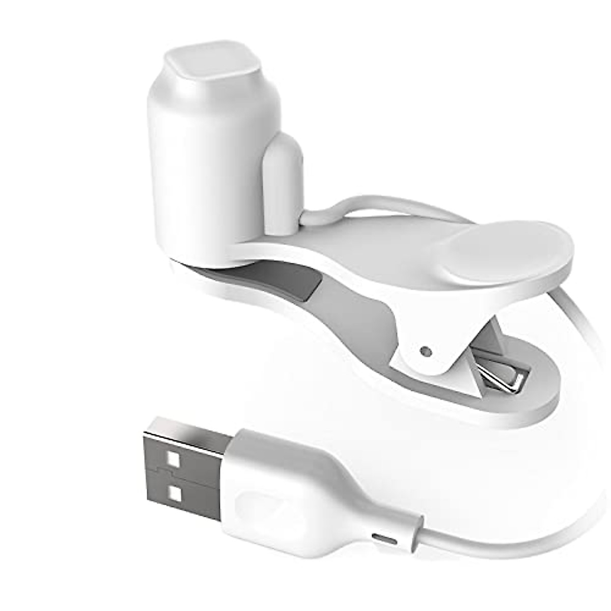 HLS Laluney Auto-clicker Device for Mobile Phone and Tablet Computer Screen,Adjustable Speed Simulated Finger Clickier(2 Packs) (White)