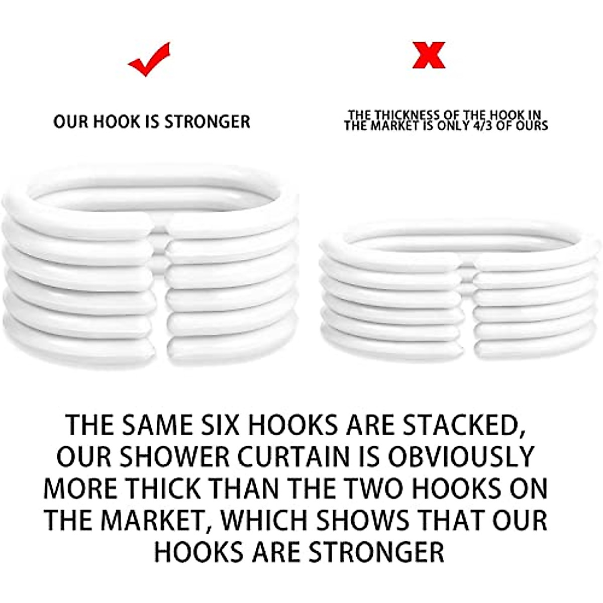 FFIS Anime 𝐃𝐞.𝐌𝐨𝐧 𝐒𝐥𝐚.𝐘𝐞𝐫 𝐍𝐞𝐳𝐮.𝐊𝐨 Bathroom Shower Curtain Set, 4 Piece Bathroom with Waterproof Shower Curtain and Non Slip Shower Mat & Toilet Lid Cover Mat U Carpet