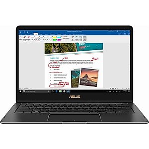 ASUS 13.3? 2-in-1 Full HD IPS Touch-Screen Ultrabook, Intel i7-7500U, 16GB DDR4 RAM, 512GB SSD, HDMI, Bluetooth, 802.11ac, Fingerprint Reader, Backlit Keyboard, Light and Thin-Windows10