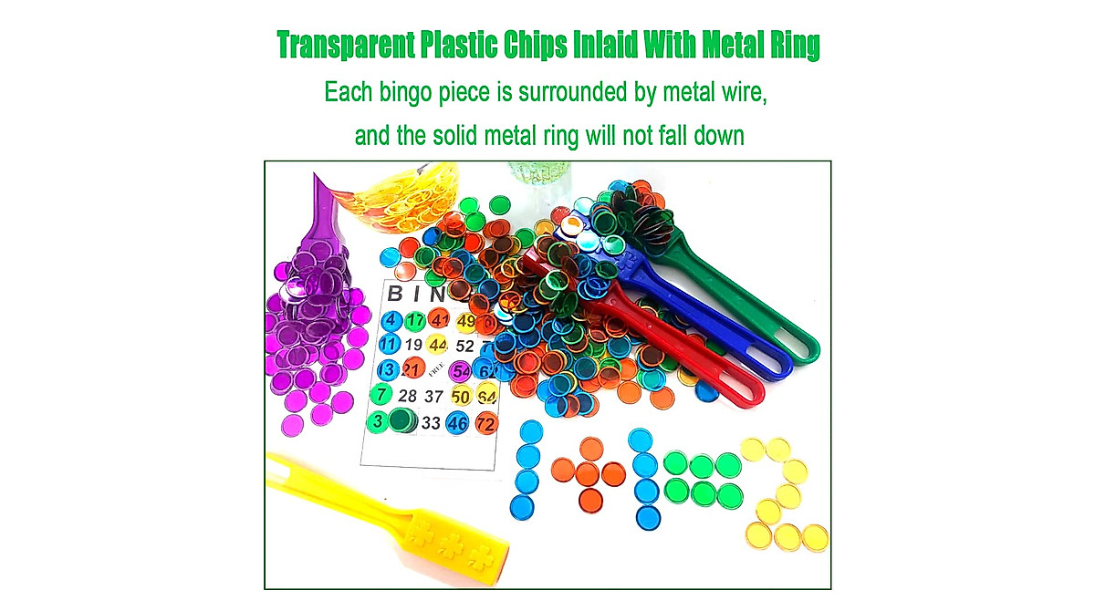 Magnetic Wand & Bingo Chips Set for STEM Learning