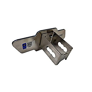 Au-Tomotive Gold, Inc. Class III Trailer Hitch Plug for Chevrolet Black Logo (Chrome on Brushed)