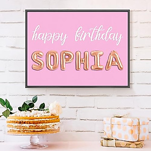 Happy Birthday Personalized Frame Tv Art | Custom Bday Frame Tv Art | Happy Birthday Art for Samsung TV | Birthday Digital Tv Art
