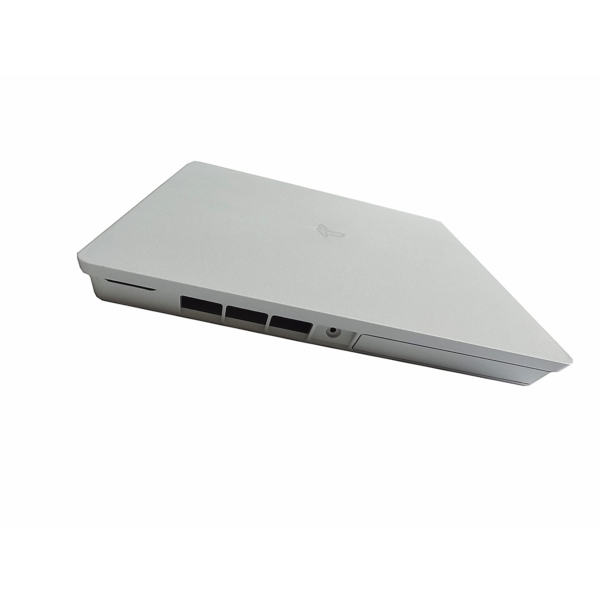 New Replacement Top Upper & Bottom Lower Housing Shell Case Cover Protective Cover for PS4 Slim Console White