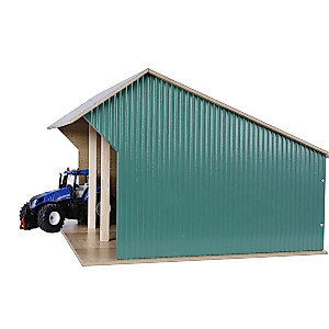 Kids Globe Farm shed for 3 Tractors Big KG610193