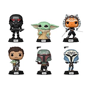 Funko Star Wars Mandalorian Complete Set (6) Pop!