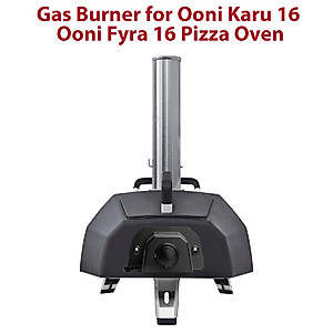 Gas Burner for Ooni Karu 16 Gas Burner Attachment, Gas Burner Attachment Replacement for Ooni Karu 16 Multi-Fuel Outdoo Pizza Oven & Wood Fired Pizza Oven