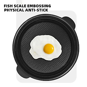 RSBFER Mini Barbecue Grill, Japanese Alcohol Stove Portable Smokeless Tabletop BBQ Grill with Wooden Base for Home, Camping