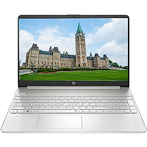 HP 2024 Premium 15'' HD IPS Laptop, Intel 11th Gen i3 Processor Up to 4.10GHz, 12GB RAM, 256GB NVME SSD, Super-Fast WiFi, HDMI, SD Slot, Windows 11(Renewed), Silver