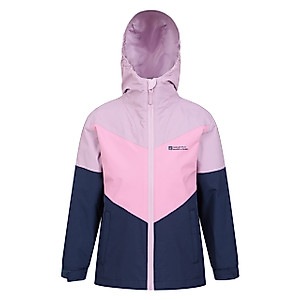 Mountain Warehouse Lightning II Kids 3 in 1 Waterproof Jacket Dark Blue 11-12 Years