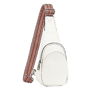 CLUCI Small Sling Bag for Women,Vegan Leather Crossbody Bags for Women,Fanny Packs with Guitar Strap