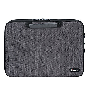 iCozzier 13-13.3 Inch Handle Electronic Accessories Strap Laptop Sleeve Case Bag Protective Bag for 13" MacBook Air/MacBook Pro/Pro Retina Sleeve – Grey
