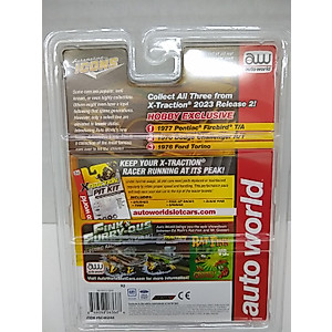 Auto World SC402-1 Automotive Icons 1977 Firebird T/A HO Scale Electric Slot Car
